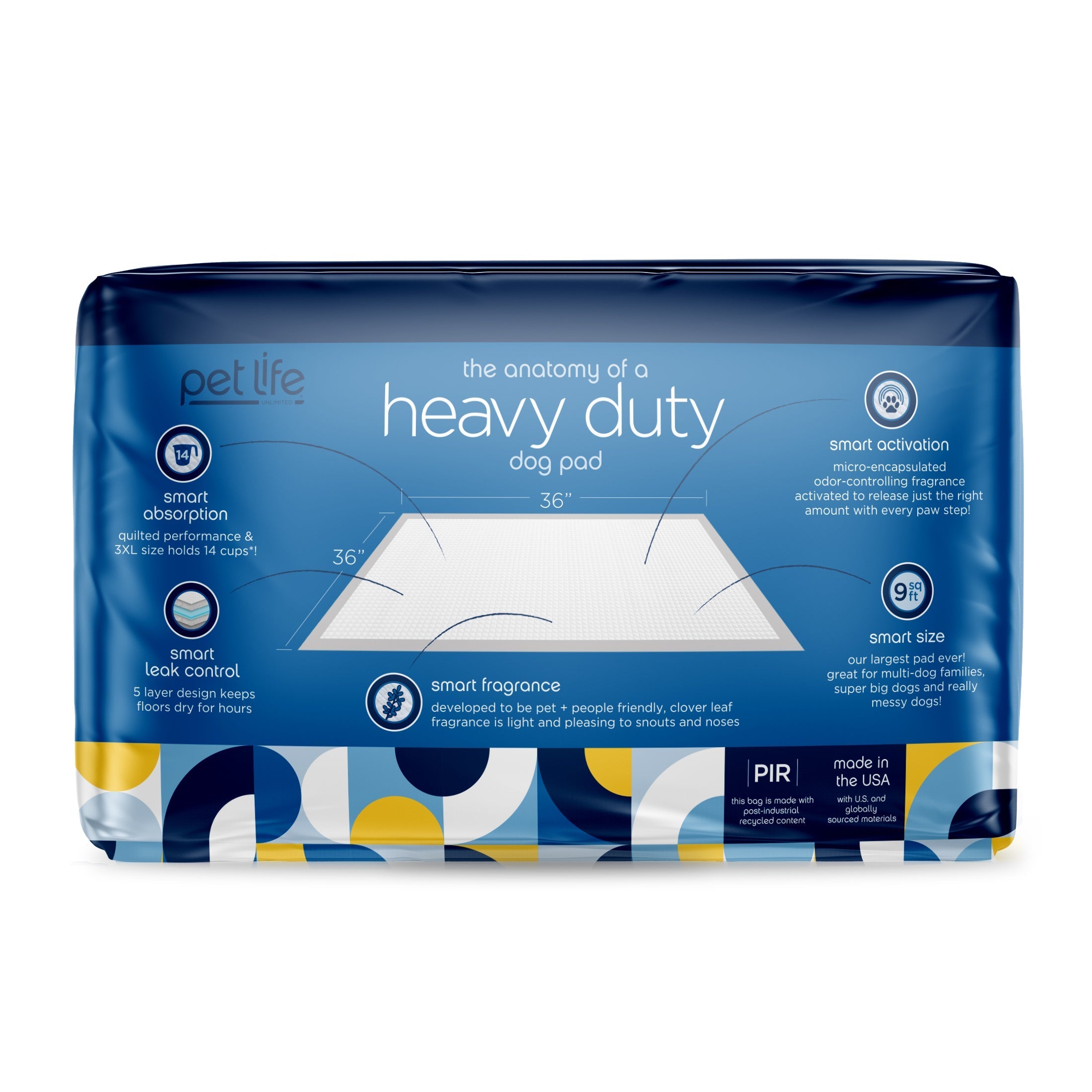Heavy Duty Dog Pads, 3XL – Pet Life Unlimited